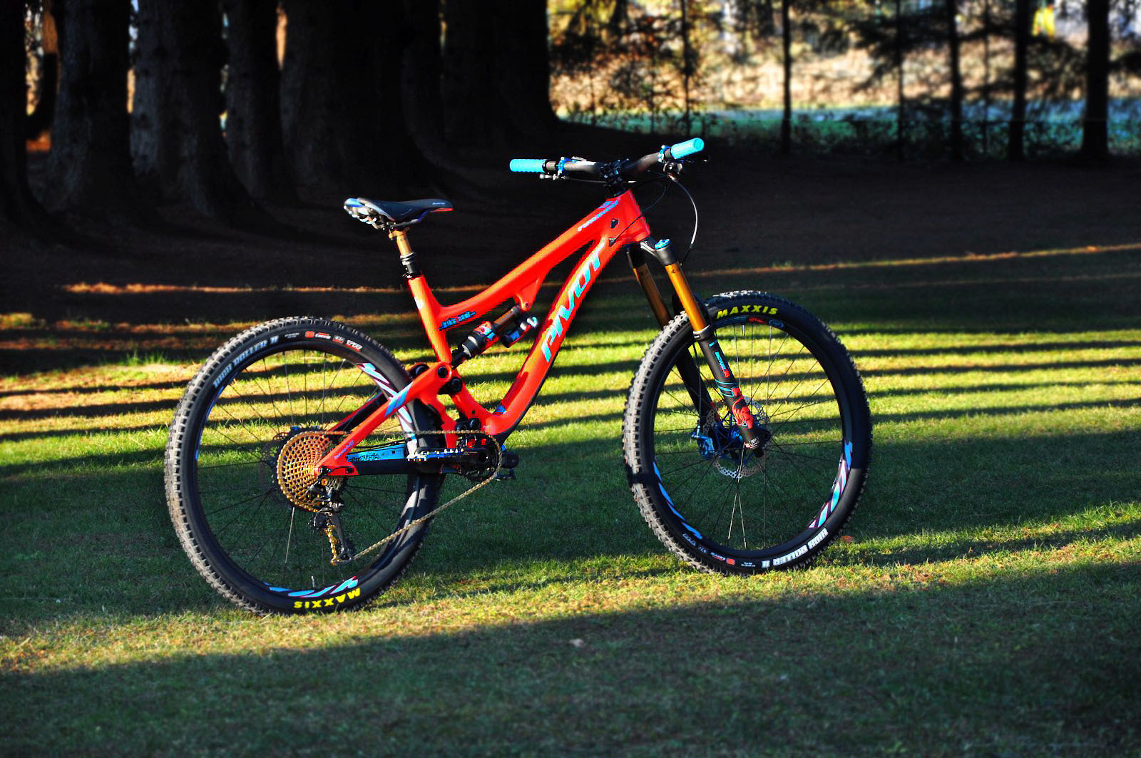 Pivot Firebird carbon custom "the xmas tree" - bike.insel's Bike Check ...