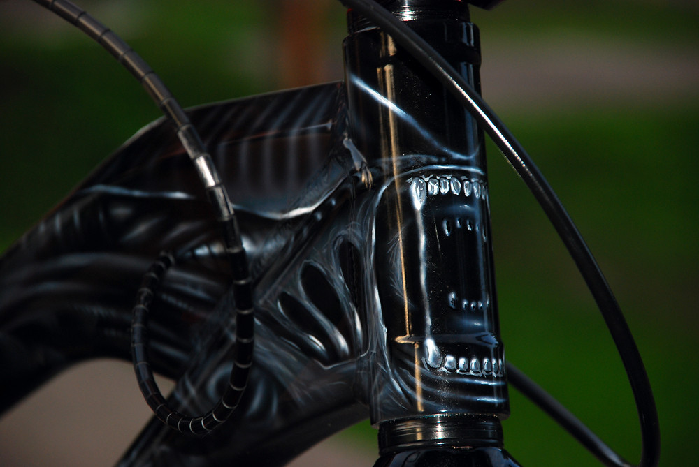 Alien themed mountain bike : r/LV426