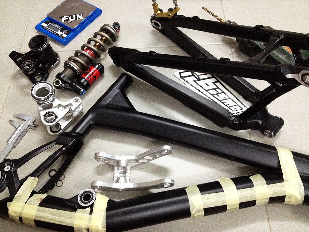 GODZILLA™ (Polygon DH Prototype #03) - bismojo's Bike Check - Vital MTB