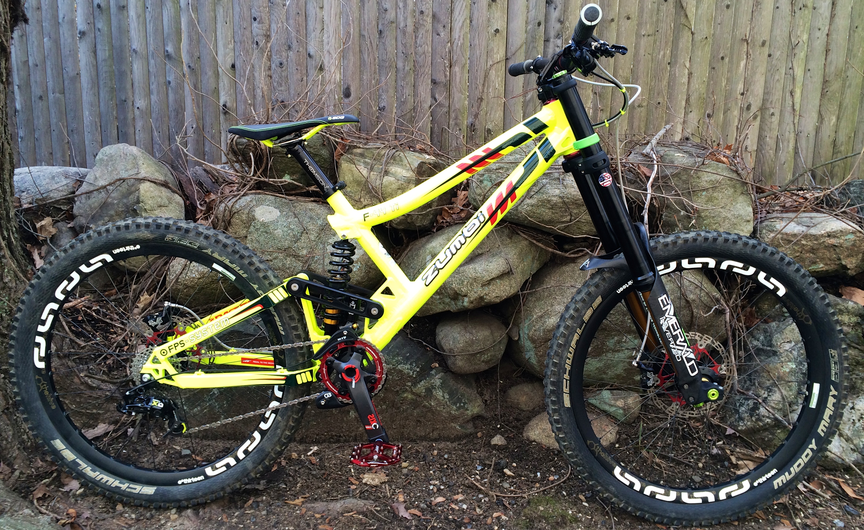 Zumbi F44 Ti custom DVO - prestigemtb's Bike Check - Vital MTB