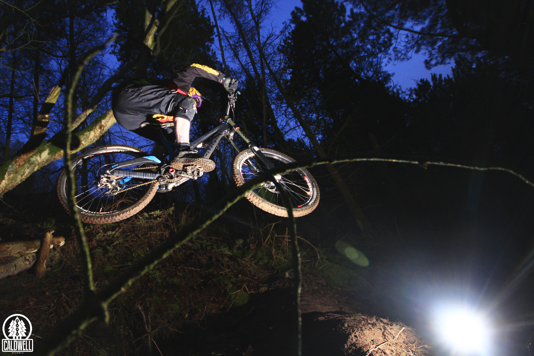 Gapping out of the berm - CaldwellVisuals - Mountain Biking Pictures ...