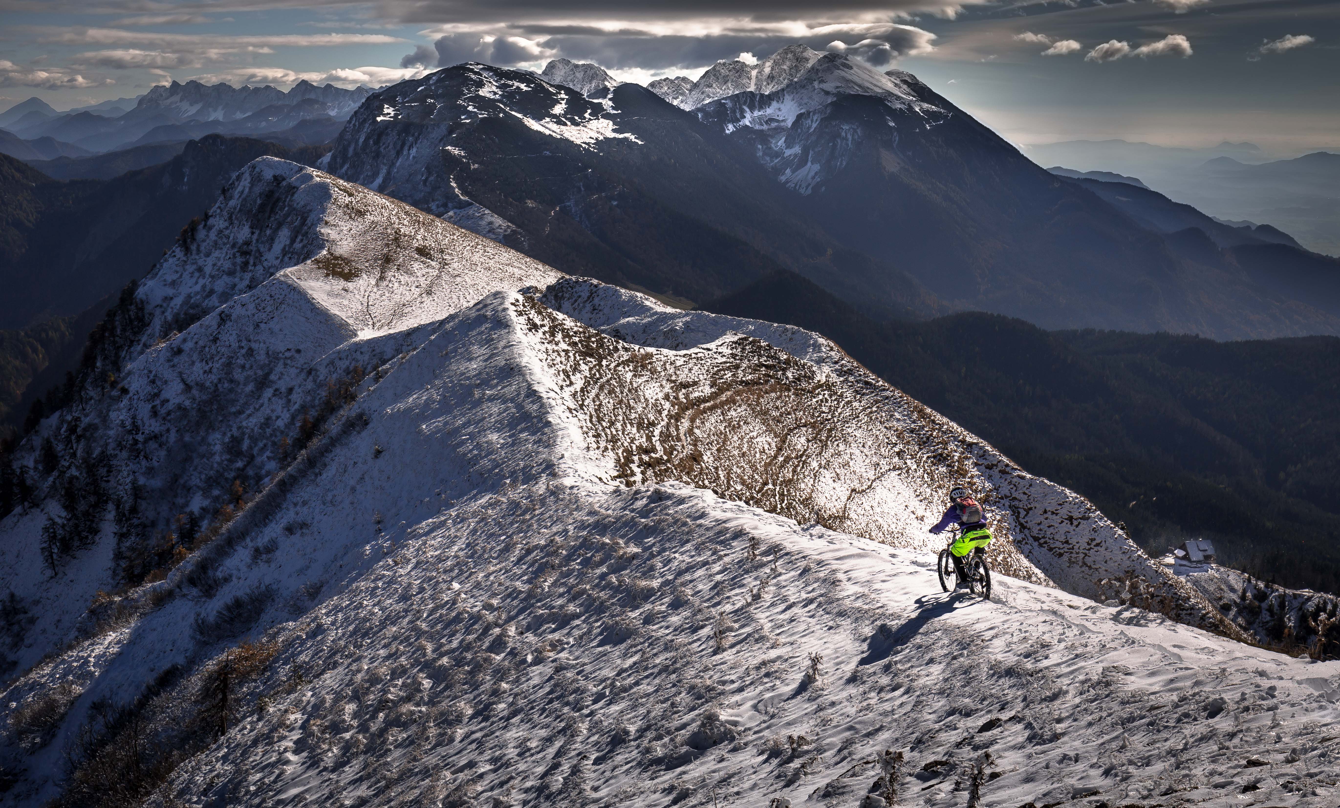 Winter ridge line - berto - Mountain Biking Pictures - Vital MTB