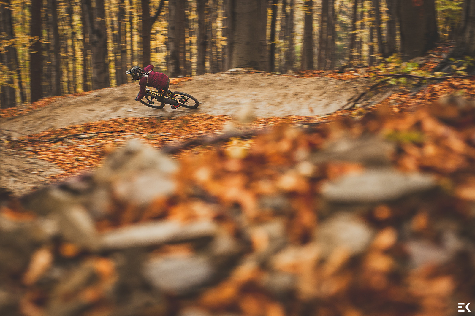 Autumn berms - Ewa.Kania - Mountain Biking Pictures - Vital MTB