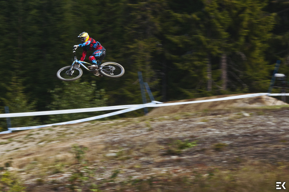 Ben Reid at Hafjell World Cup track - Ewa.Kania - Mountain Biking ...
