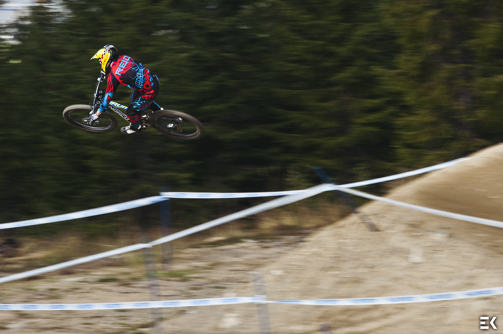 Ben Reid at Hafjell World Cup track - Ewa.Kania - Mountain Biking ...