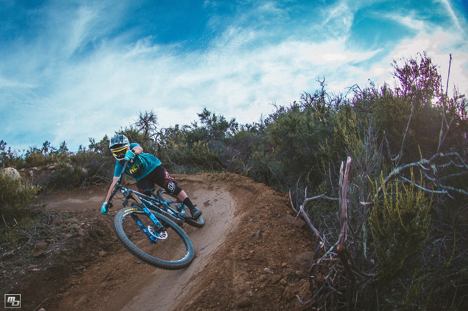 Railing berms - krismag117 - Mountain Biking Pictures - Vital MTB