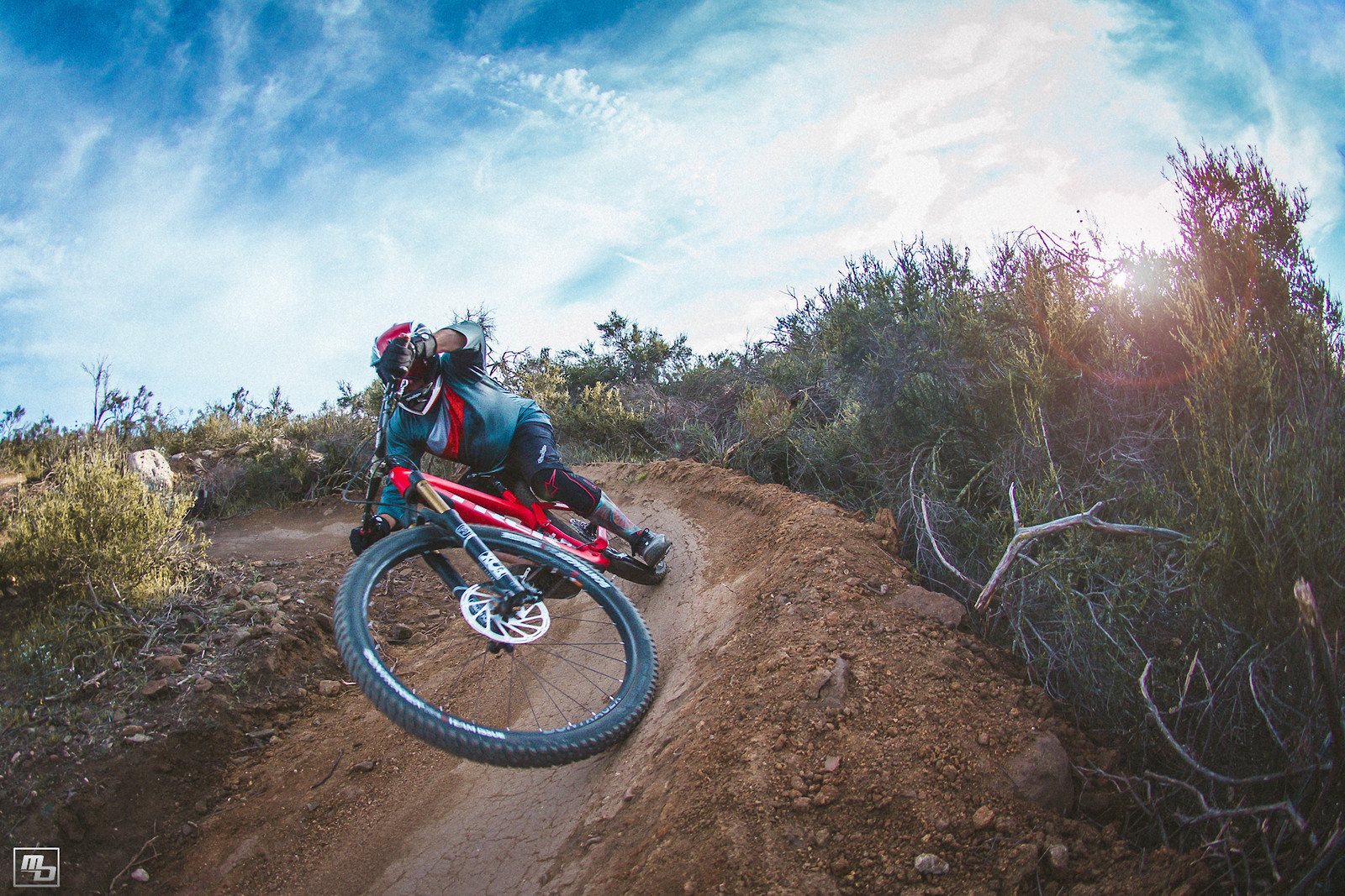 Railing berms - krismag117 - Mountain Biking Pictures - Vital MTB