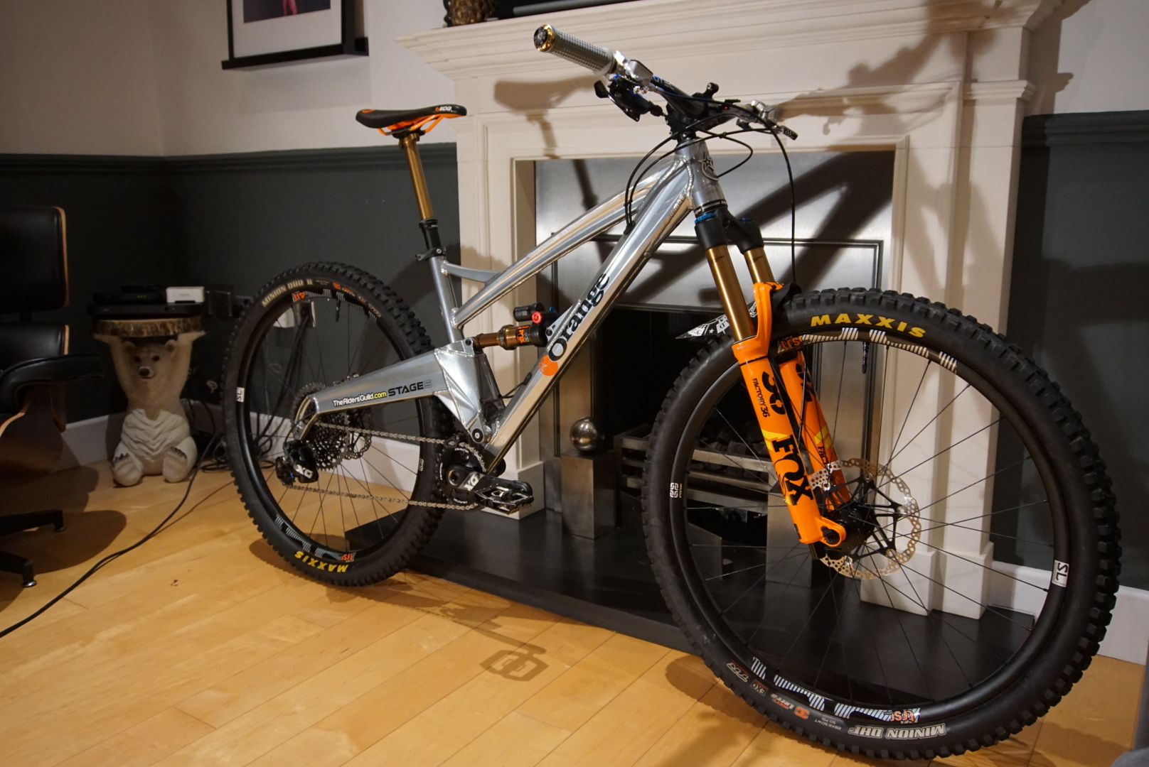 Orange Stage 5 Custom - Jonesy07's Bike Check - Vital MTB