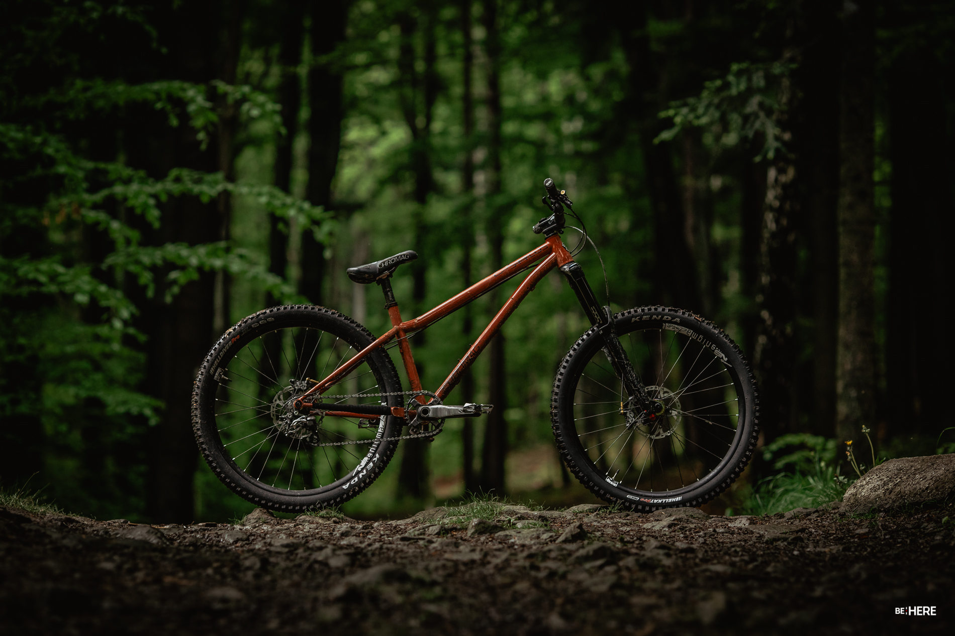 Chromag Stylus + NS Bikes parts + Lyrik RCT3 180 mm - Banan's Bike ...