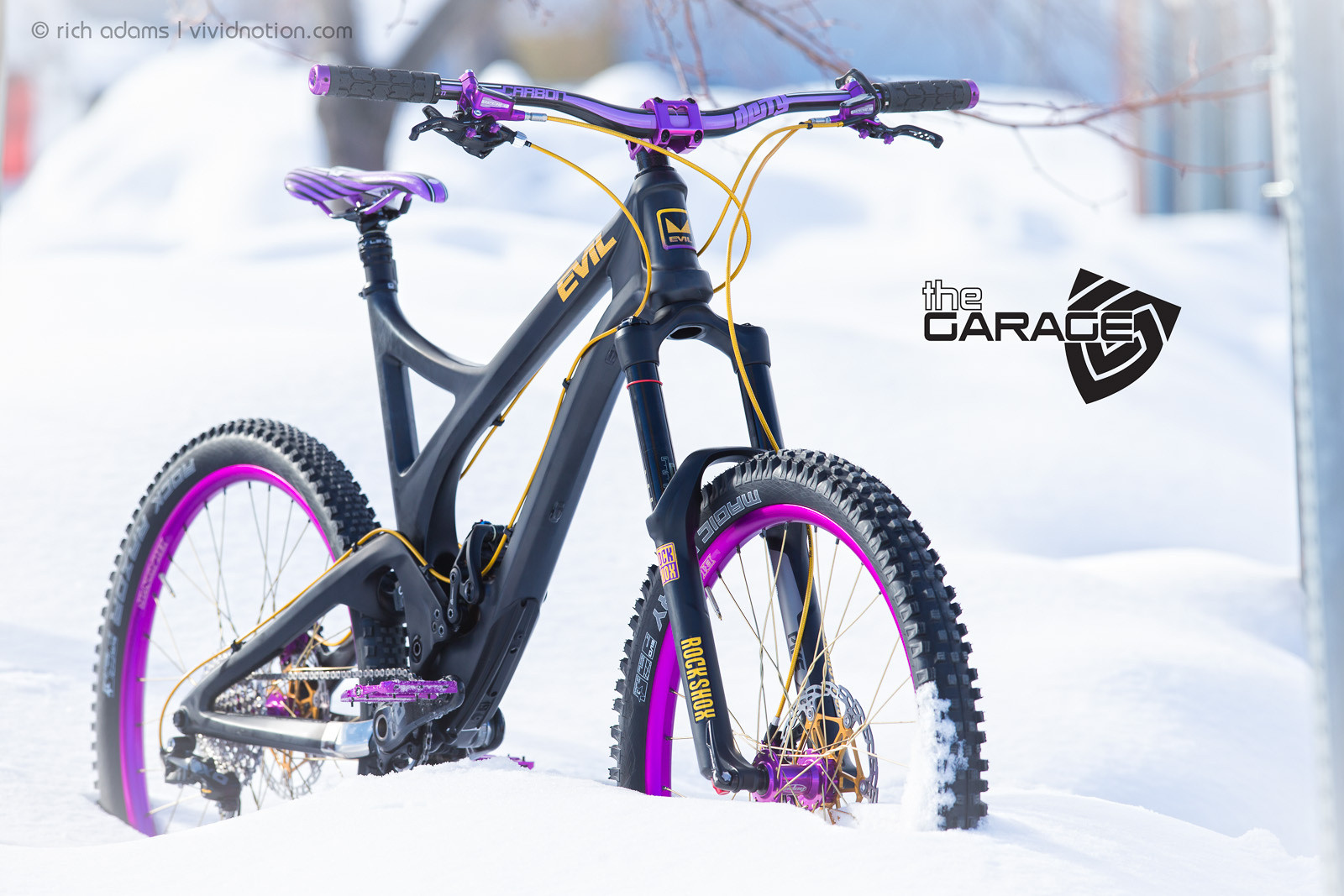 Custom Evil Uprising - Lehman Edition - The Garage's Bike Check - Vital MTB