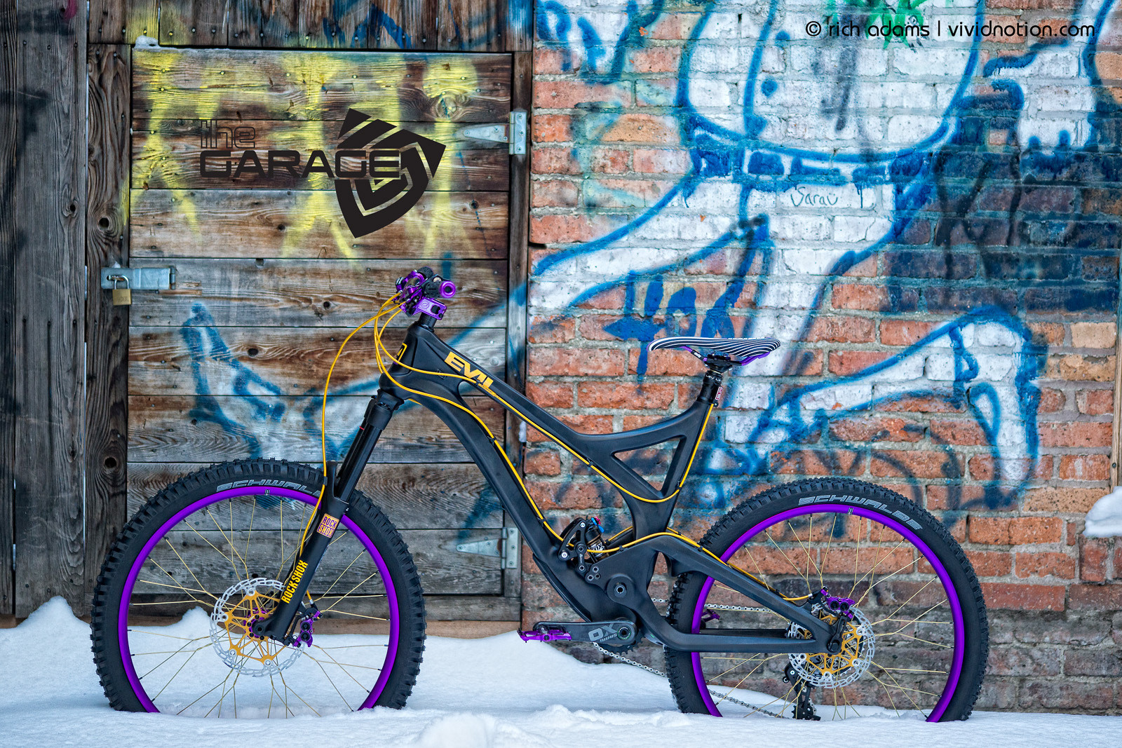 Custom Evil Uprising - Lehman Edition - The Garage's Bike Check - Vital MTB