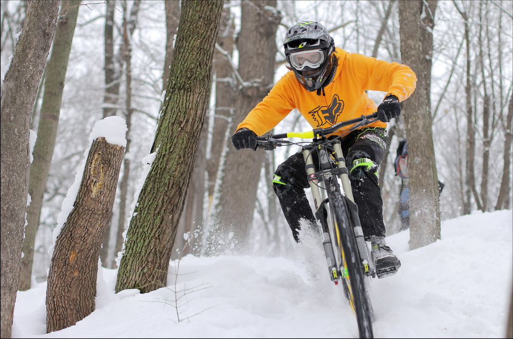 Winter freeriding - YakuT - Mountain Biking Pictures - Vital MTB