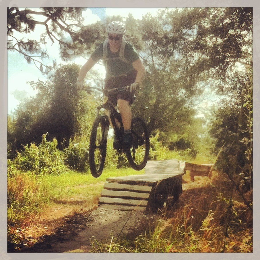 A little air at Quiet Waters - sstriefel38 - Mountain Biking Pictures ...