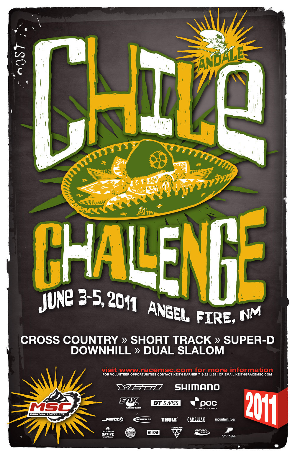 Chile Challenge poster 2011 FINAL - Full Trucker - Mountain Biking ...