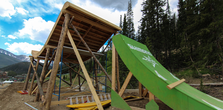 Wooden Step-up to Fruit Cup - 970biking - Mountain Biking Pictures ...