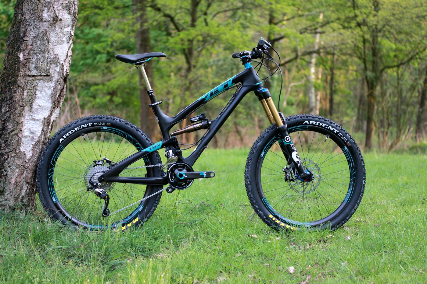 turquoise for the pride ;) - Eric K.'s Bike Check - Vital MTB