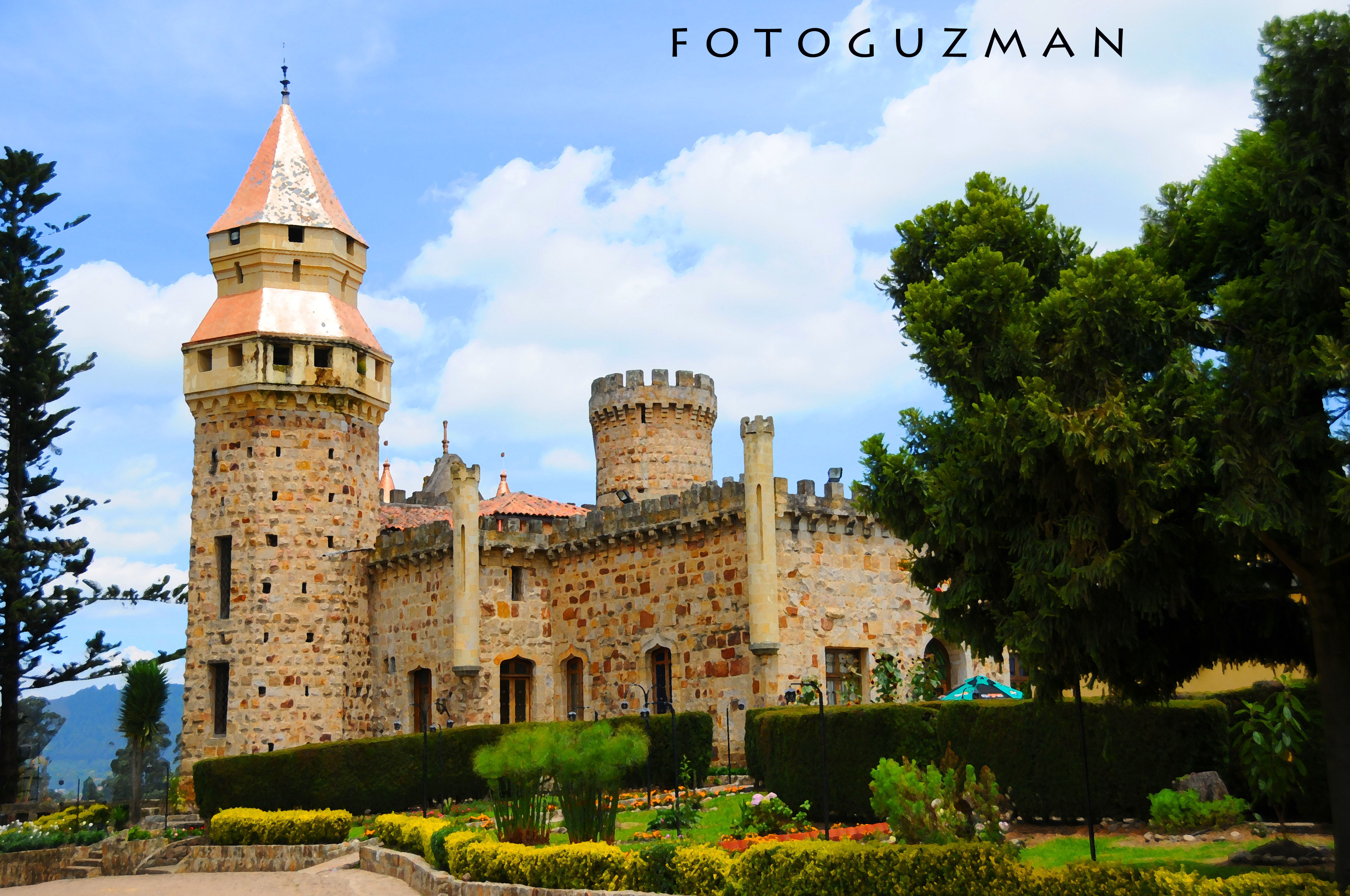 Marroquin Castle, Chia, Colombia - fotoguzman - Mountain Biking ...