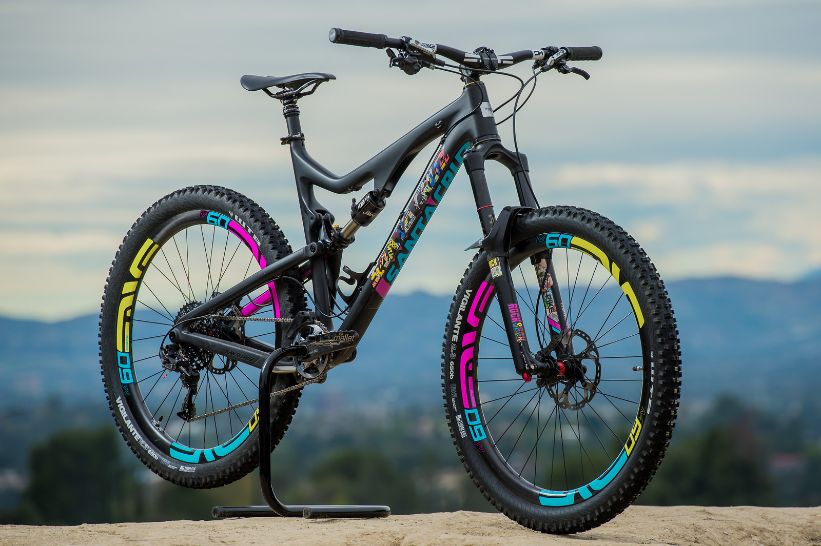 Custom Santa Cruz Bronson - Troydon_Murison's Bike Check - Vital MTB