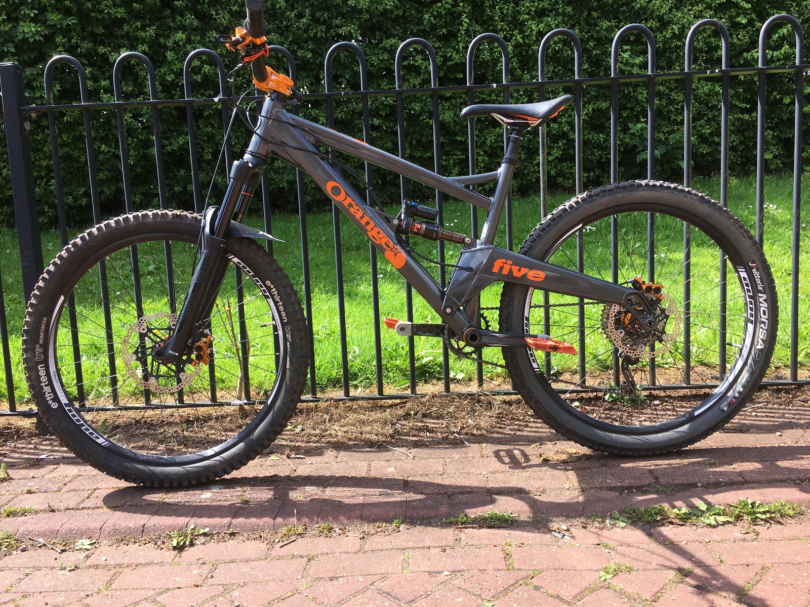 Orange Five - 140mm Trail Ripper - edson_bsx's Bike Check - Vital MTB