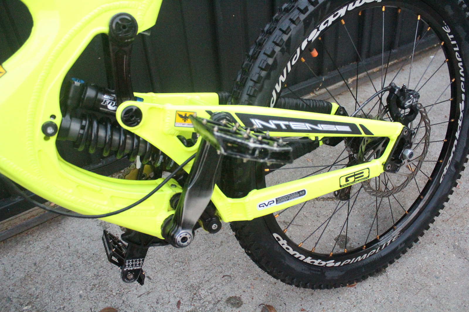 Intense M9 - 2012 - eddylong's Bike Check - Vital MTB