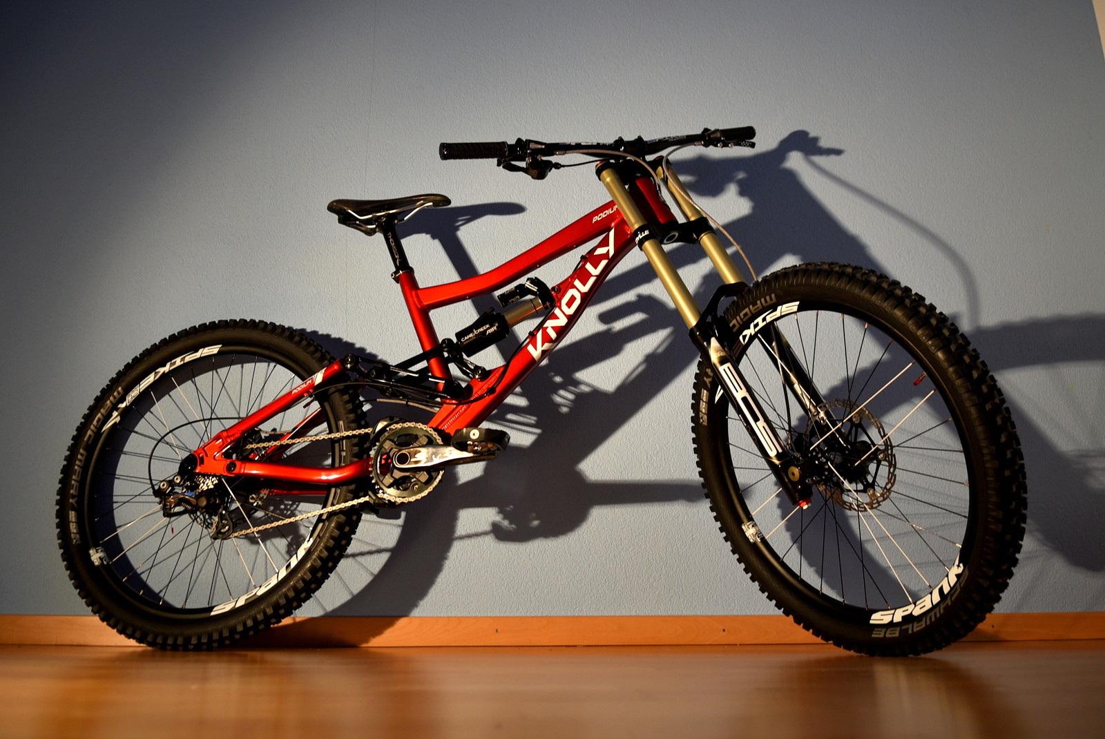 Knolly Podium Team Red - BastienRanger's Bike Check - Vital MTB