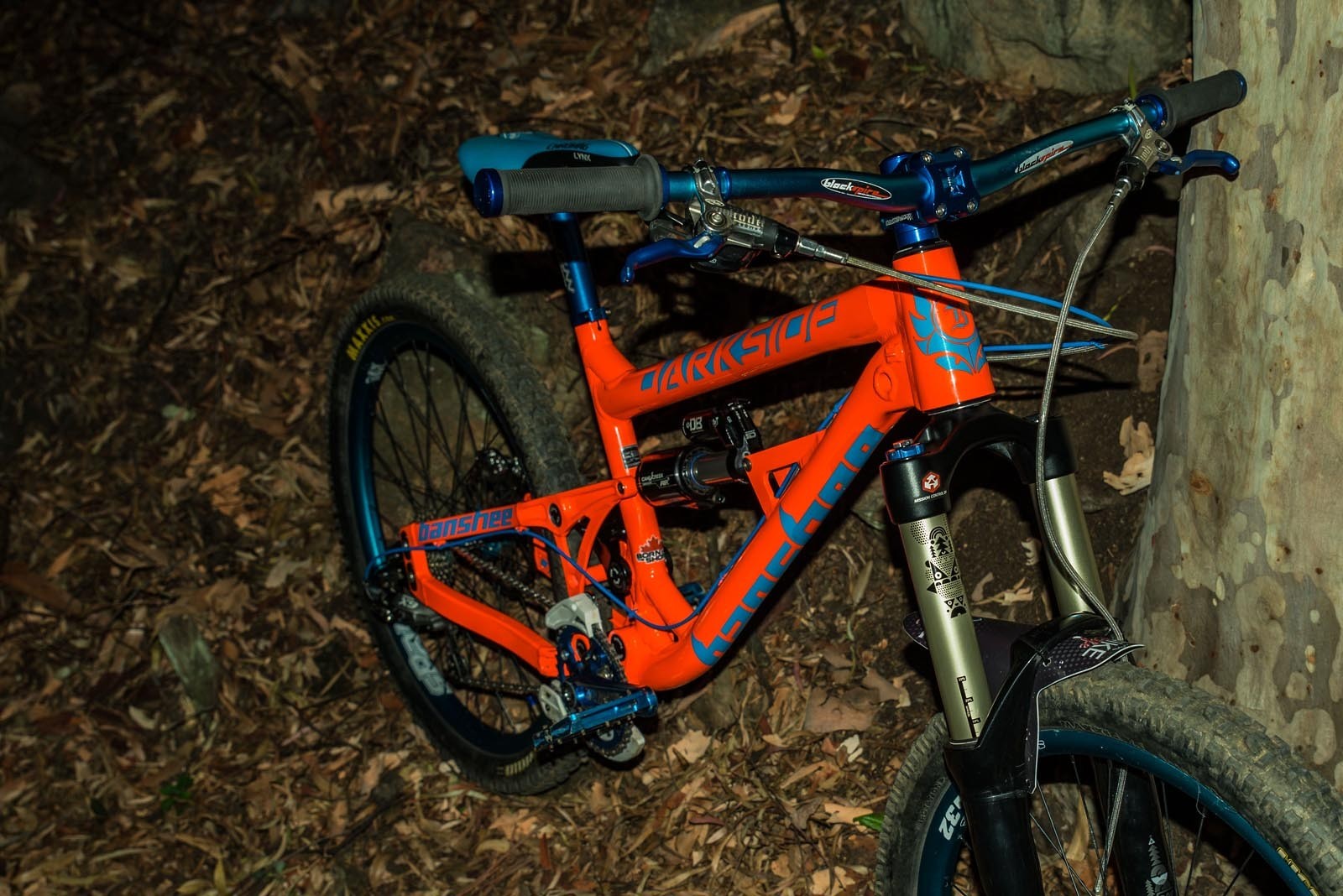 Banshee Darkside 2015 Orange - ChrisPearton's Bike Check - Vital MTB
