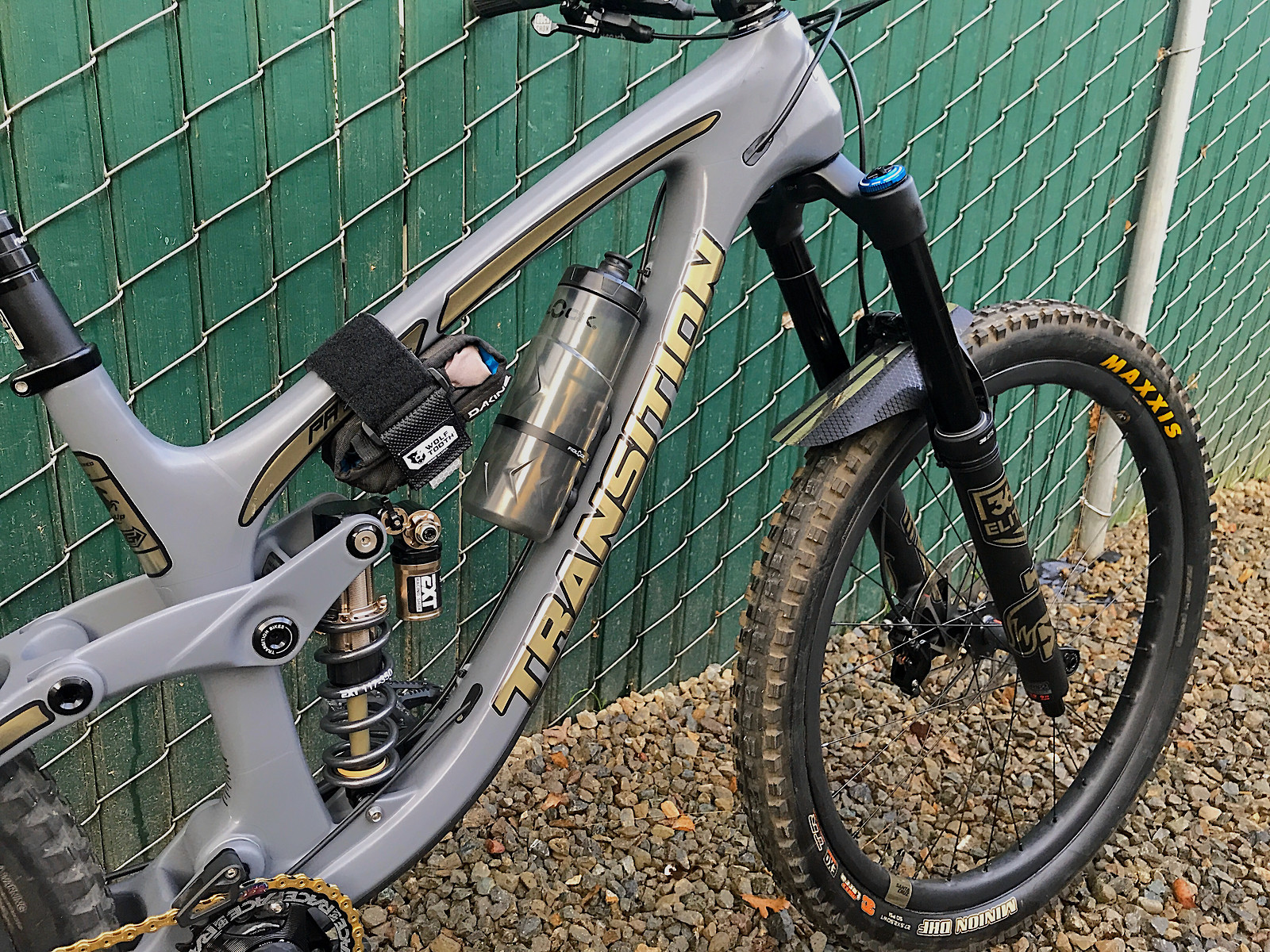 Transition Patrol EXT gold - scjeremy's Bike Check - Vital MTB