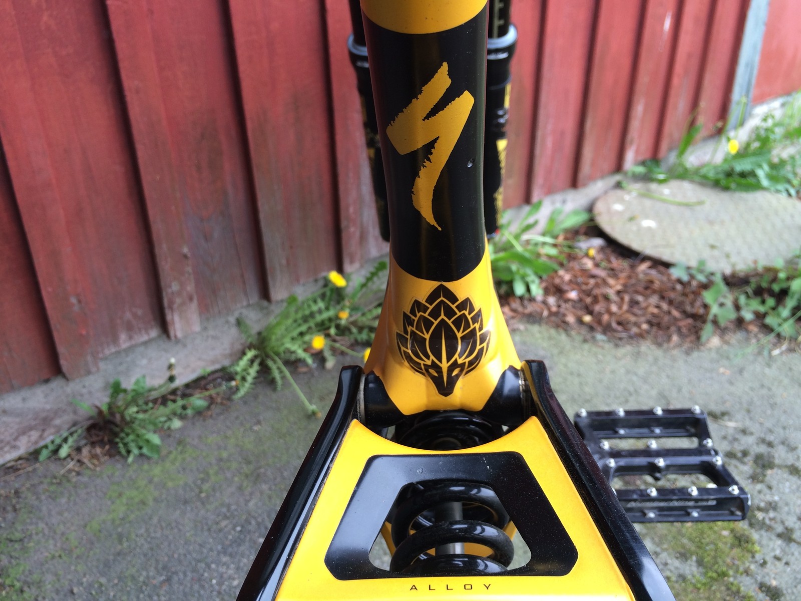 Bumblebee - Specialized Demo 8 one - JunoPhoenix's Bike Check - Vital MTB