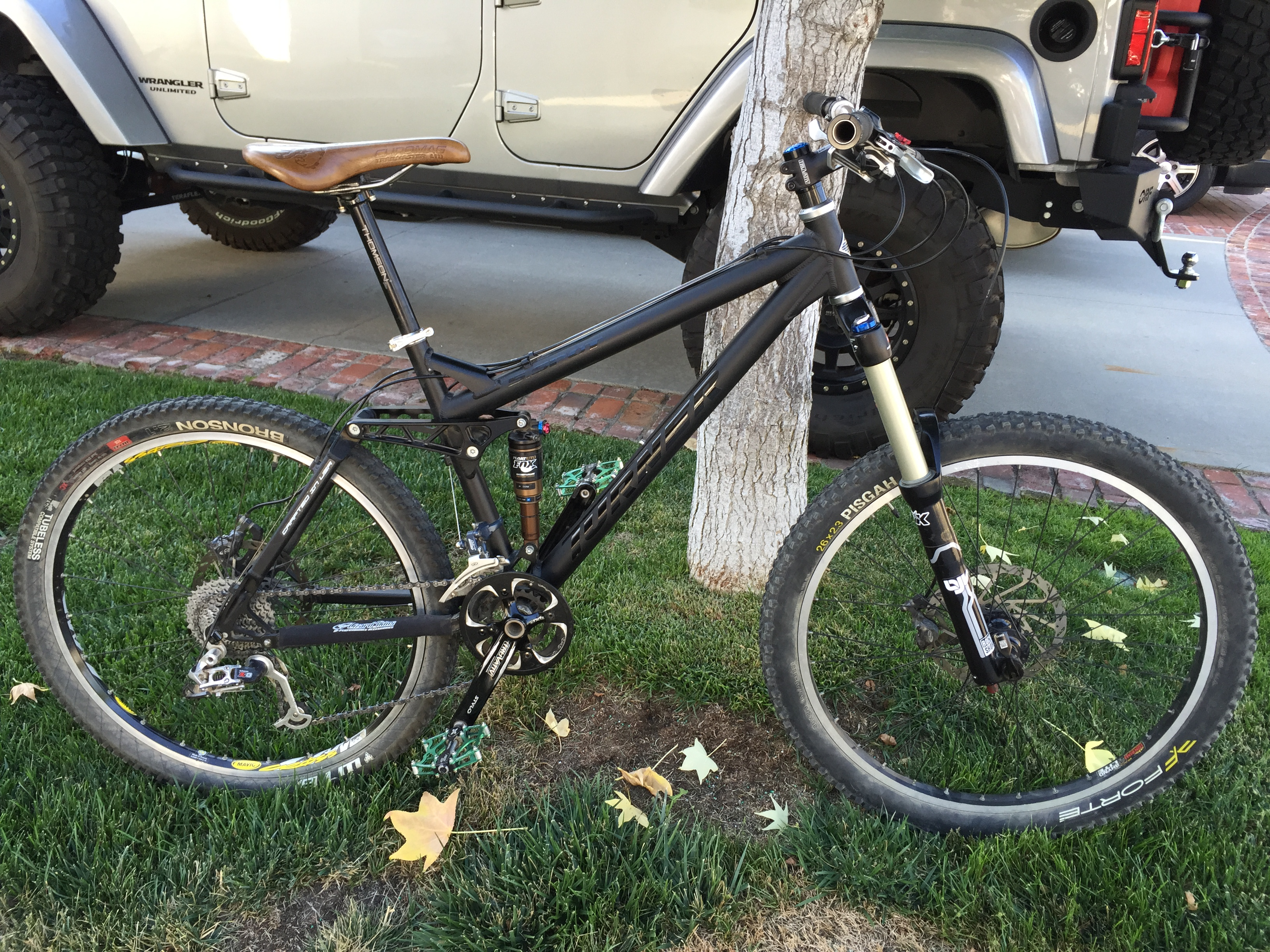 Turner 5 Spot - jimmy chu's Bike Check - Vital MTB