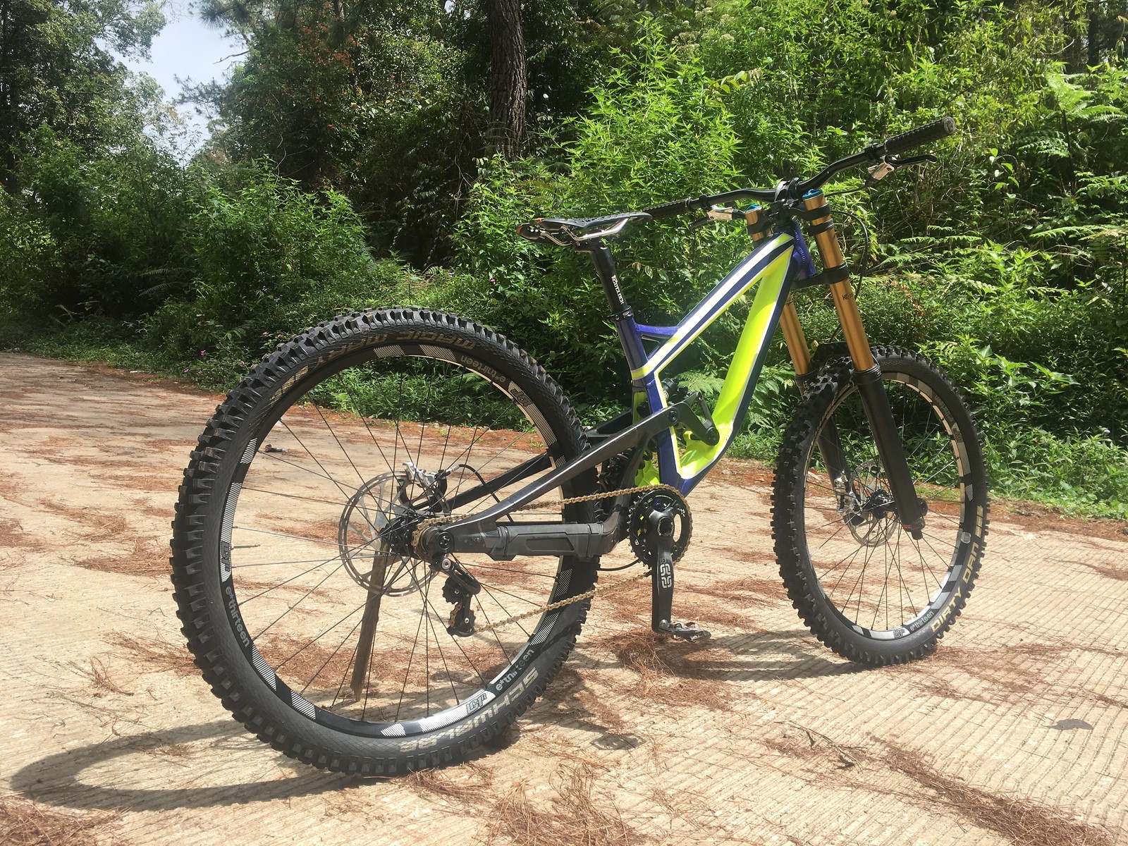 Polygon Collosus DH9 - adirint85's Bike Check - Vital MTB