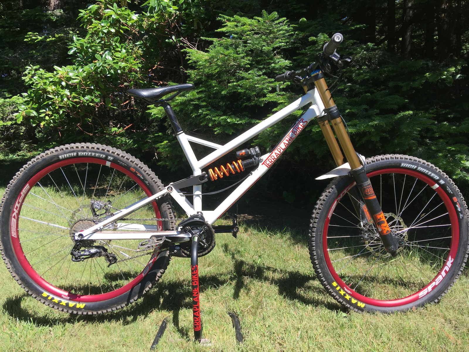 Terraplane DH Team Bike - DHsteeze's Bike Check - Vital MTB