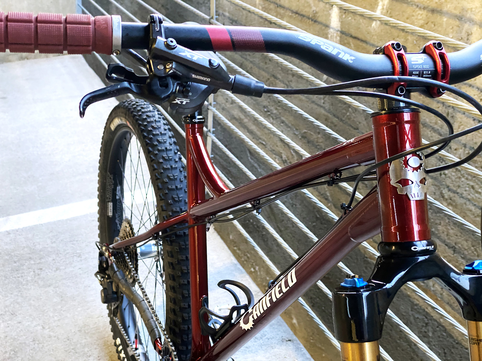 2020 Canfield Nimble 9 - Cherry Cola // Steel Hardtail - Don1138's Bike ...