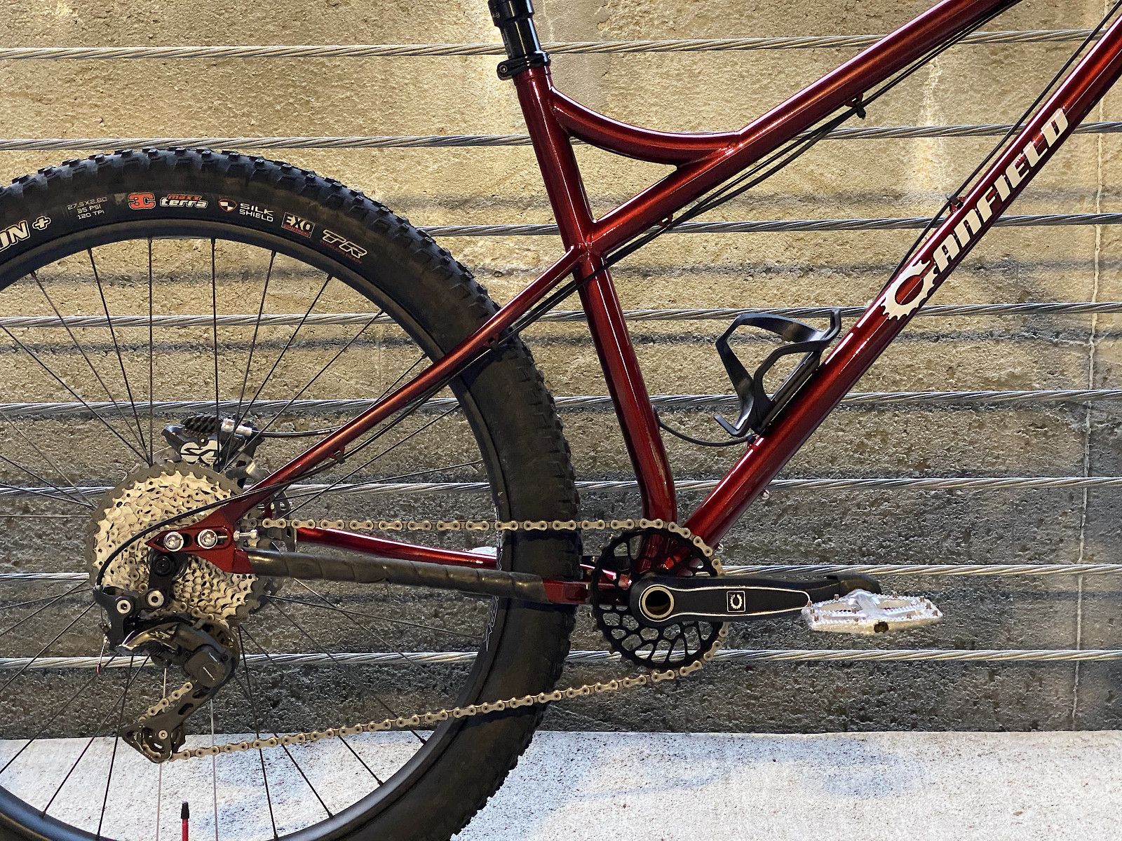 2020 Canfield Nimble 9 - Cherry Cola // Steel Hardtail - Don1138's Bike ...