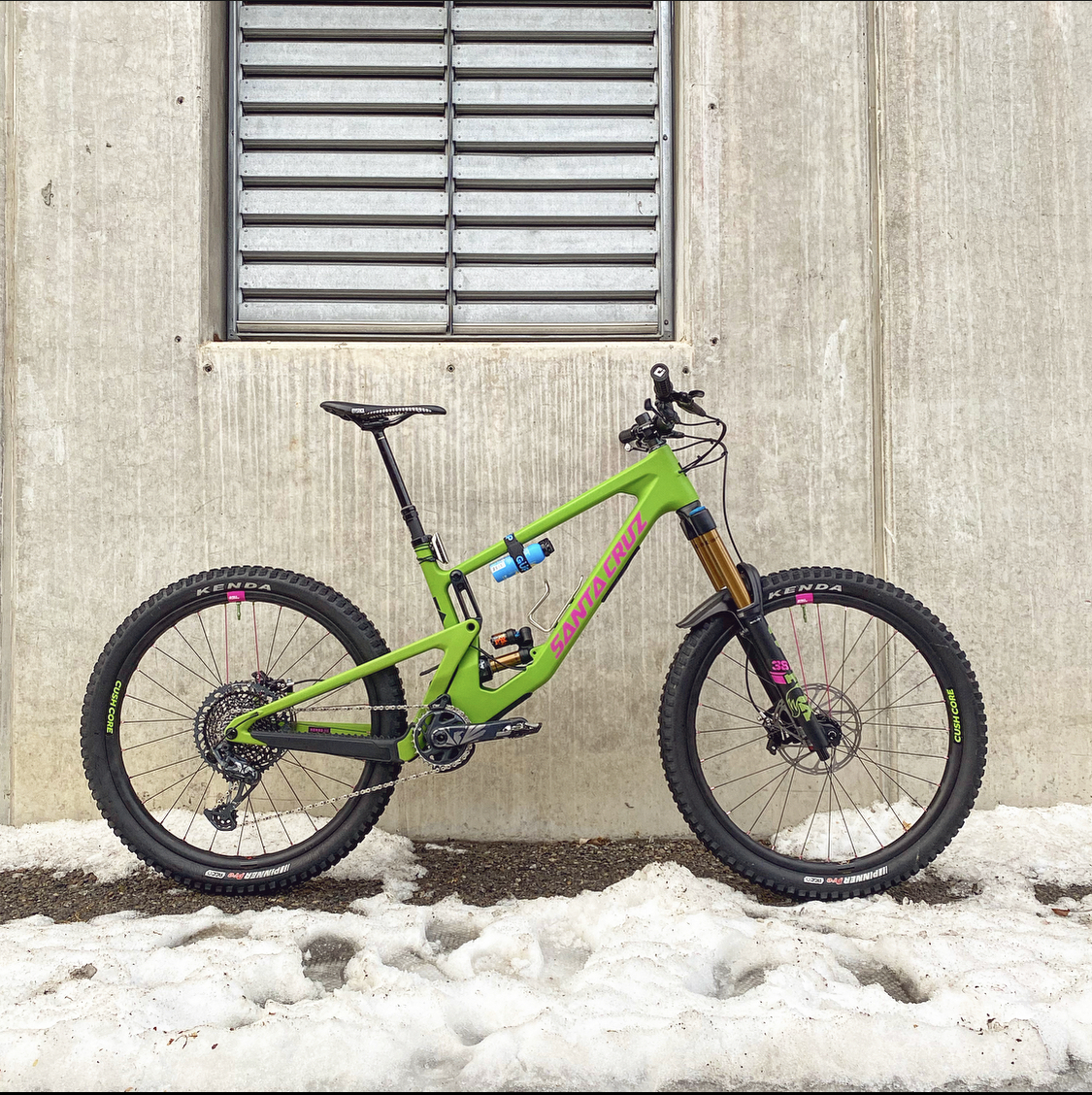 2021 Santa Cruz Nomad Watermelon Machine - Cole Fiene's Bike Check ...