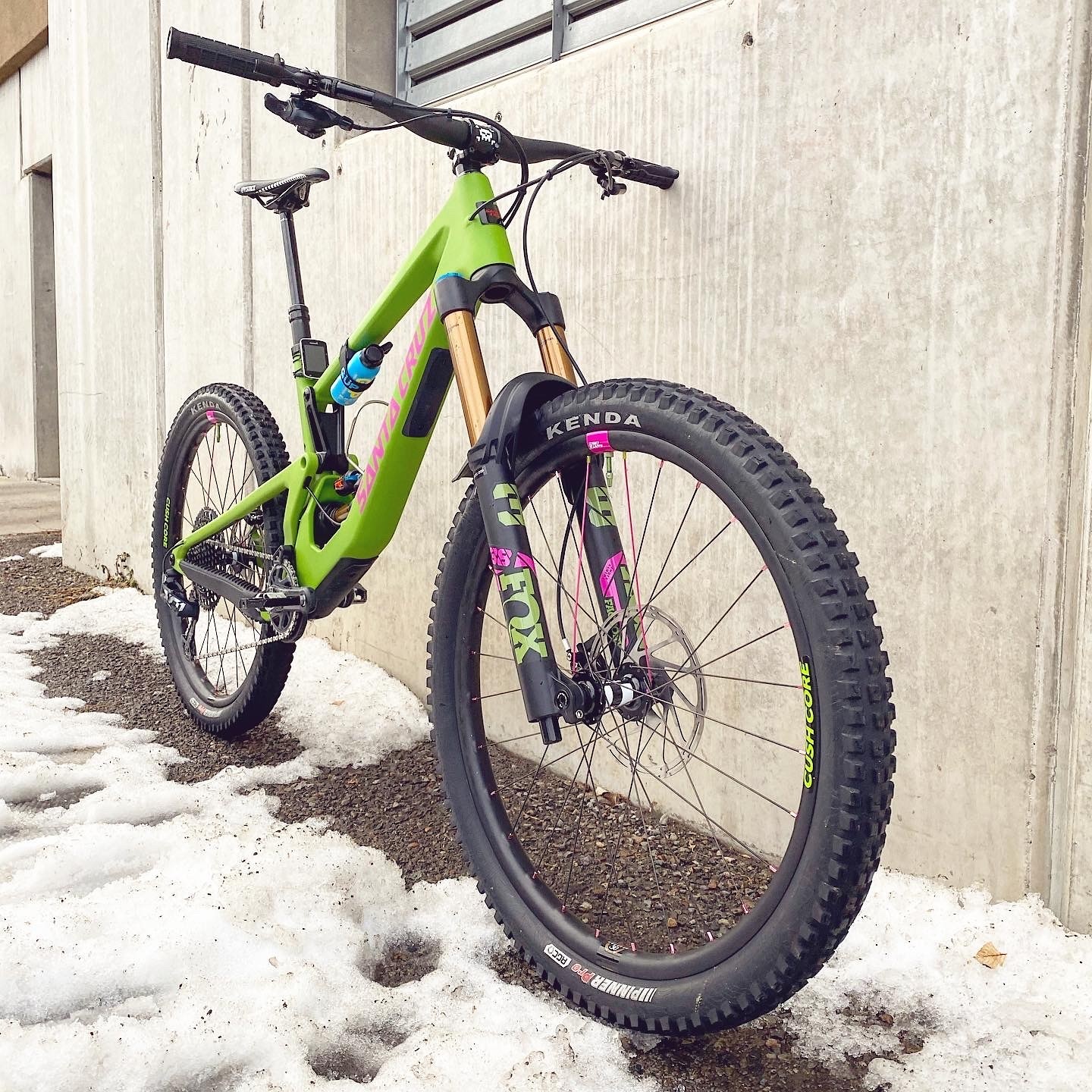 2021 Santa Cruz Nomad Watermelon Machine - Cole Fiene's Bike Check ...