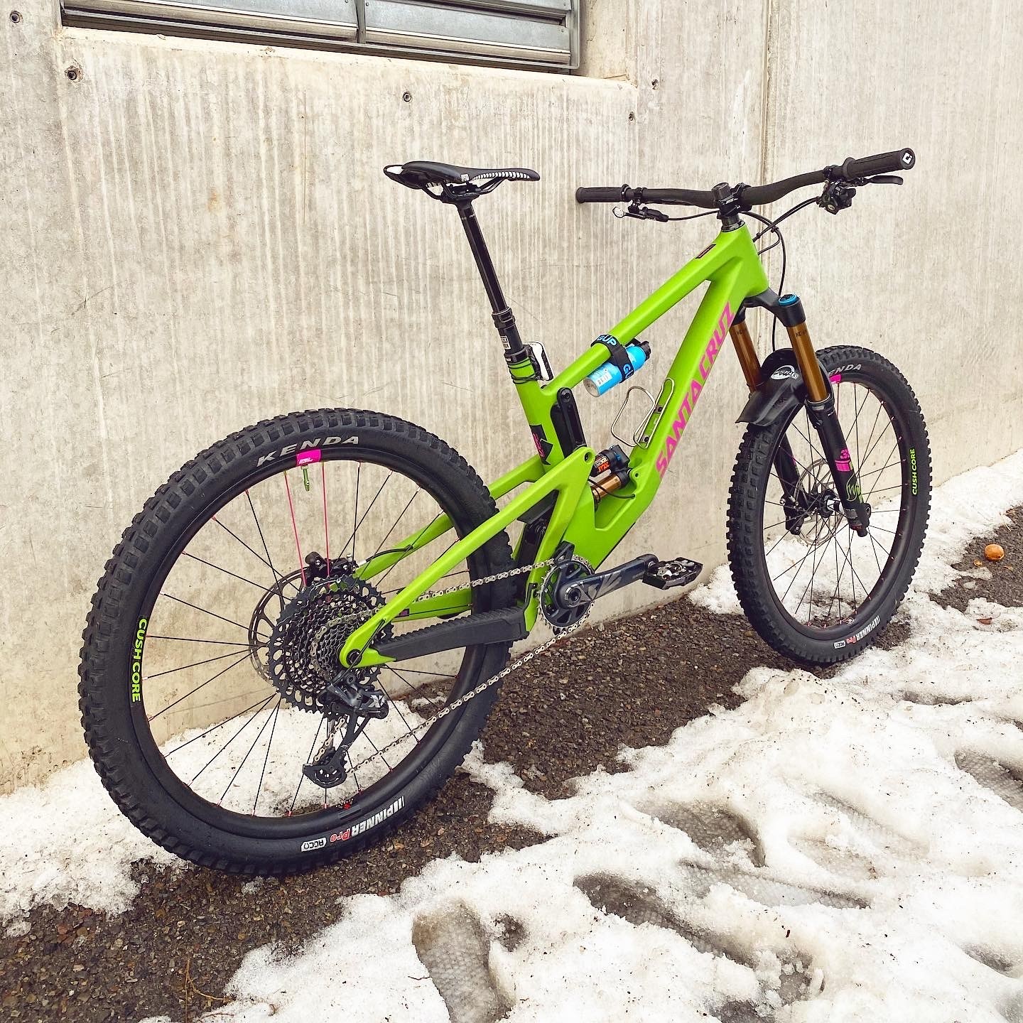 2021 Santa Cruz Nomad Watermelon Machine - Cole Fiene's Bike Check ...