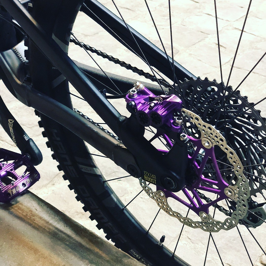 "Purple Hope" Nukeproof Mega 275RS - bastman's Bike Check - Vital MTB