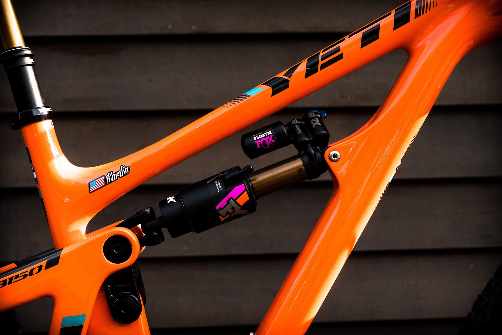 Pink and Orange 2019 Yeti SB150 TURQ - karlin_k's Bike Check - Vital MTB