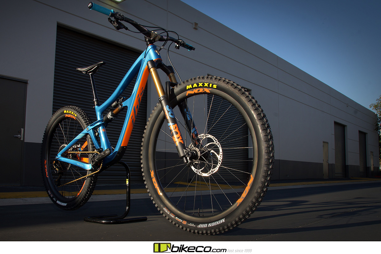 Custom Ibis Ripmo Tangerine Sky by BikeCo - BikeCo.com's Bike Check ...