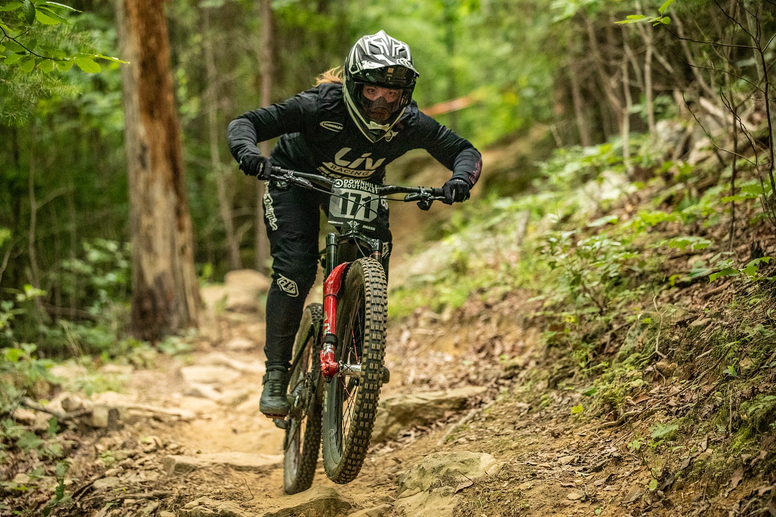 Caroline Washam in her first of 2 races on the day - JackRice ...