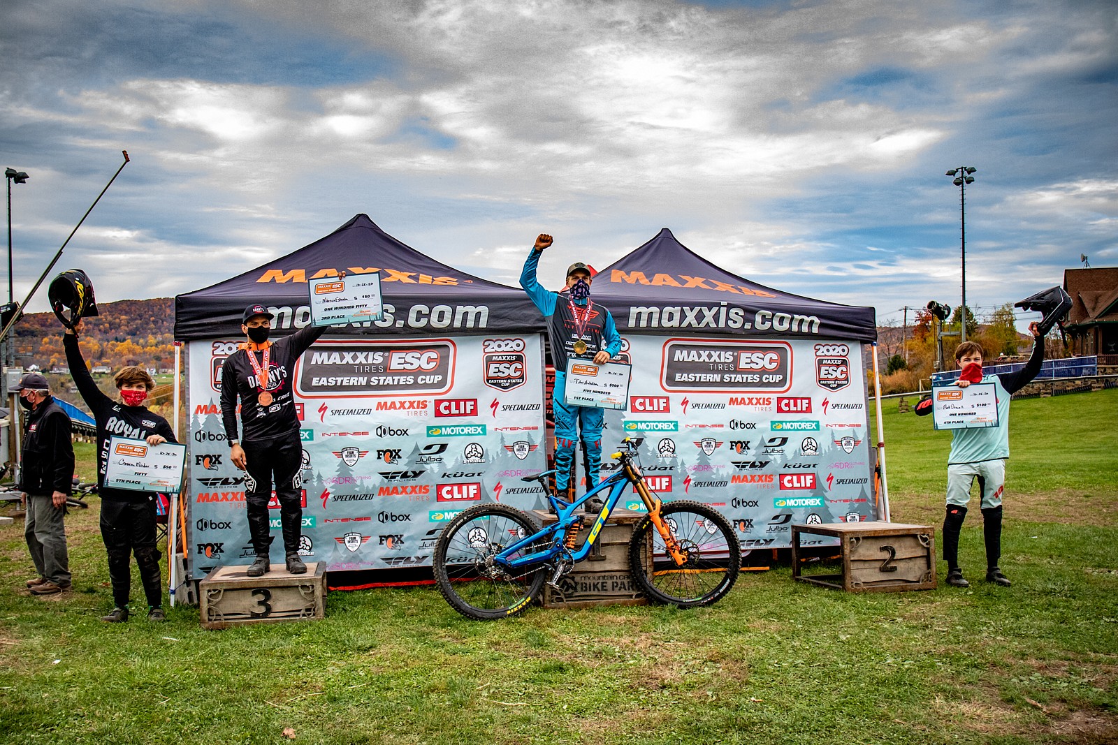 Pro Men's podium - JackRice - Mountain Biking Pictures - Vital MTB