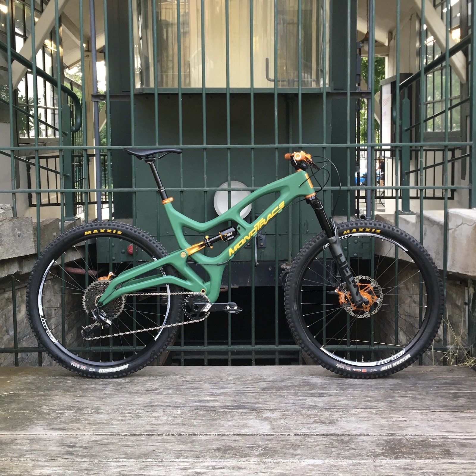 MONOTRACE - First prototype - XXL Trail bike - homemade - Tony2125's ...