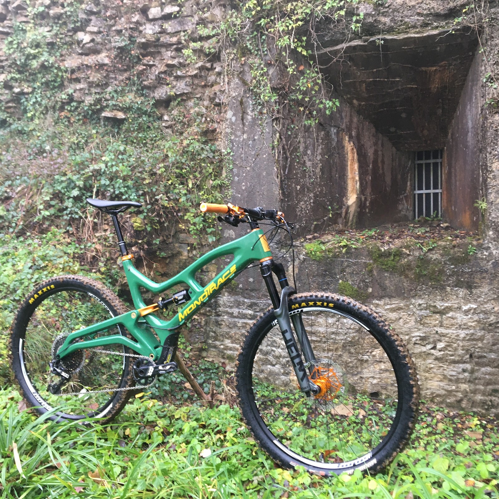 MONOTRACE - First prototype - XXL Trail bike - homemade - Tony2125's ...