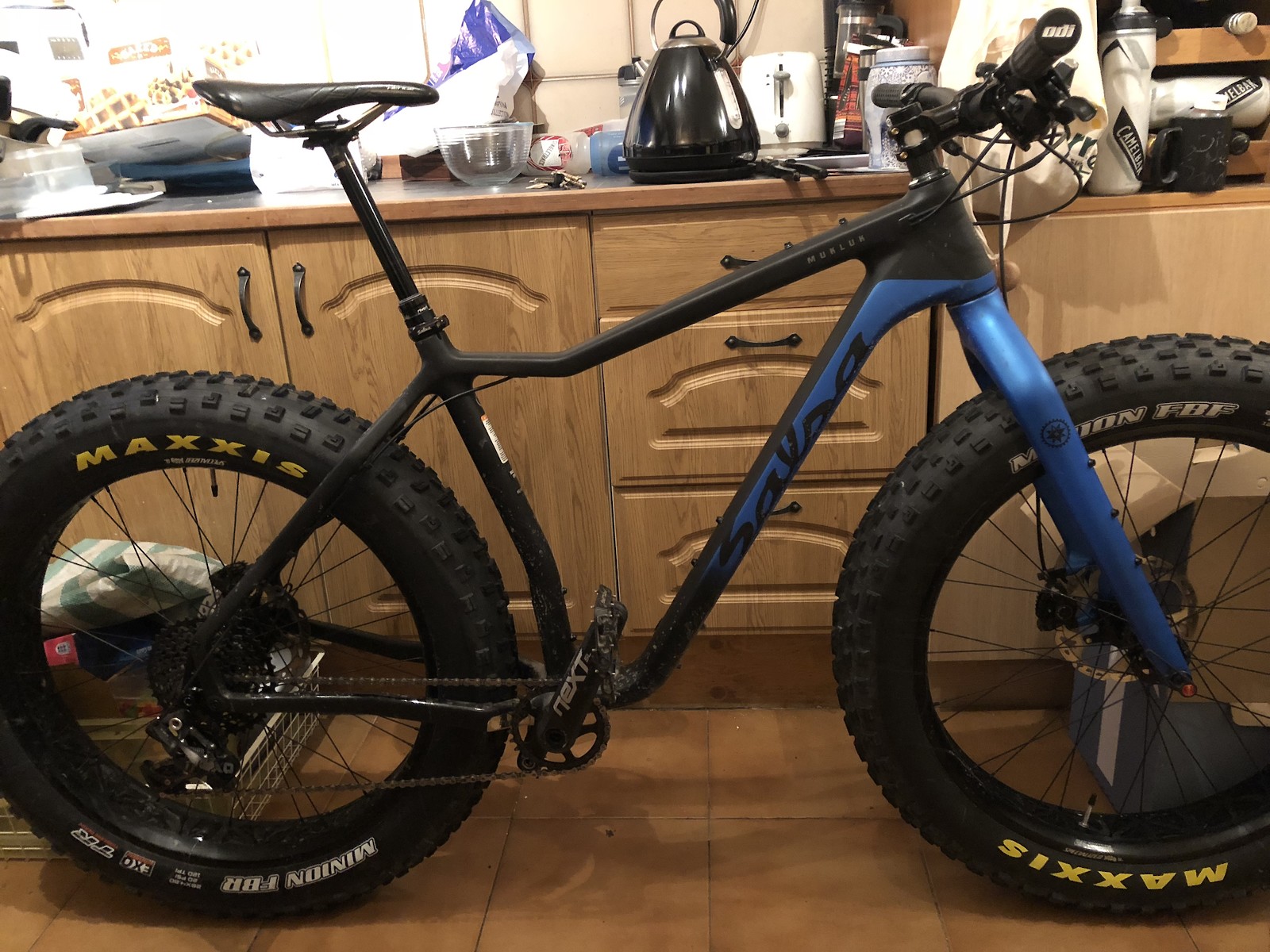 Salsa Mukluk Carbon Fat&Thin - Tom Howard's Bike Check - Vital MTB
