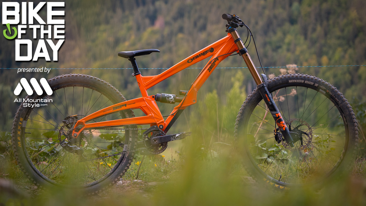 Orange Bikes 329 - James Anderson Factory Rider - Fabian Mct's Bike ...