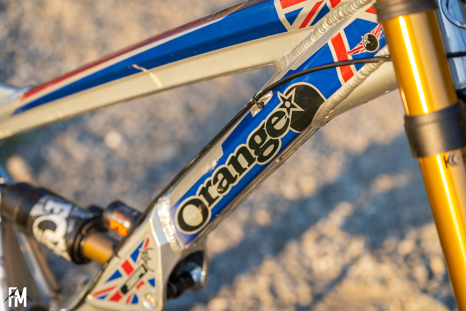 Orange Bikes 329 - Custom UK Decals - Fabian Mct's Bike Check - Vital MTB