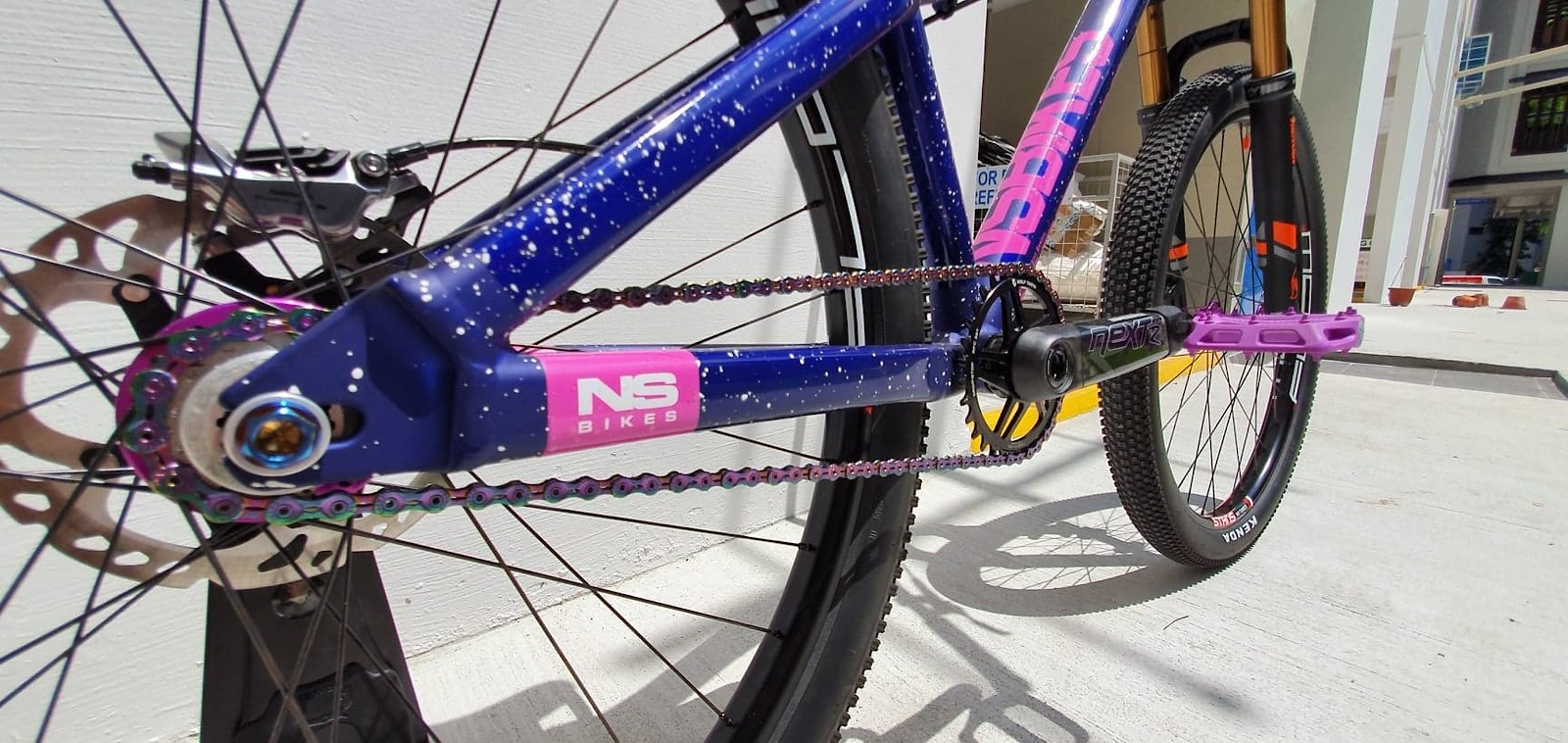 NS Decade in Night Sky Colorway - DrtJmpr_Hong's Bike Check - Vital MTB