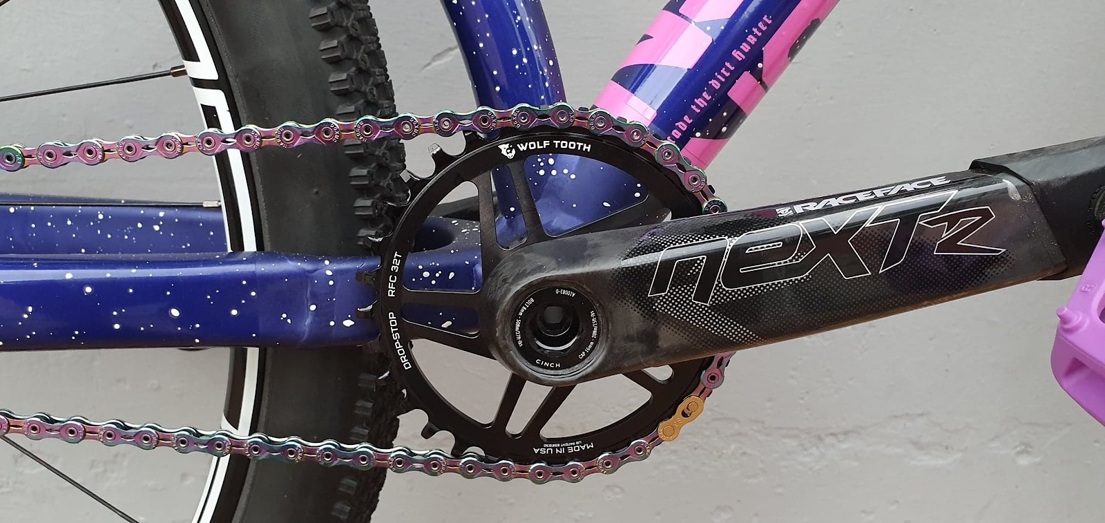 NS Decade in Night Sky Colorway - DrtJmpr_Hong's Bike Check - Vital MTB