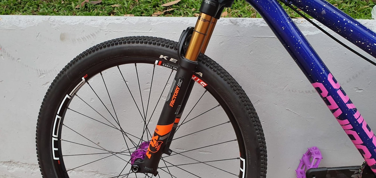 NS Decade in Night Sky Colorway - DrtJmpr_Hong's Bike Check - Vital MTB