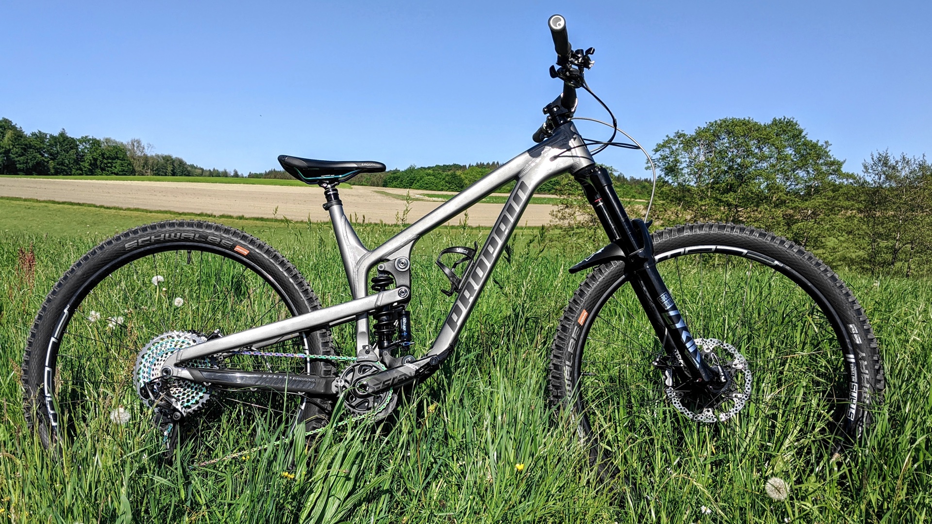 Custom painted Propain Tyee AL 2020 29" L - anthrazite metallic ...